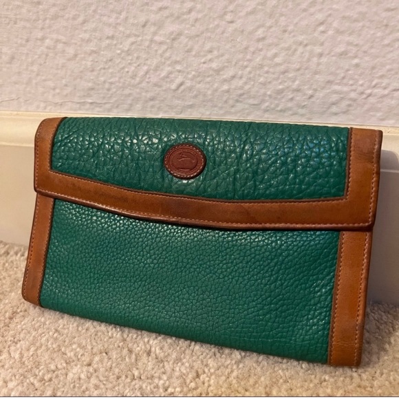 Dooney & Bourke | Bags | Vintage Green Dooney And Bourke Wallet | Poshmark